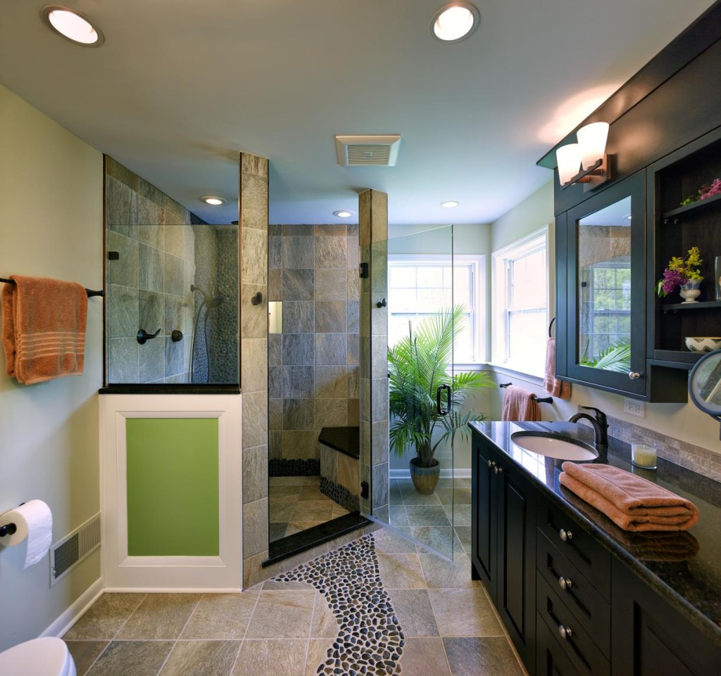 Stunning Bathroom Remodel: A River Runs Through It